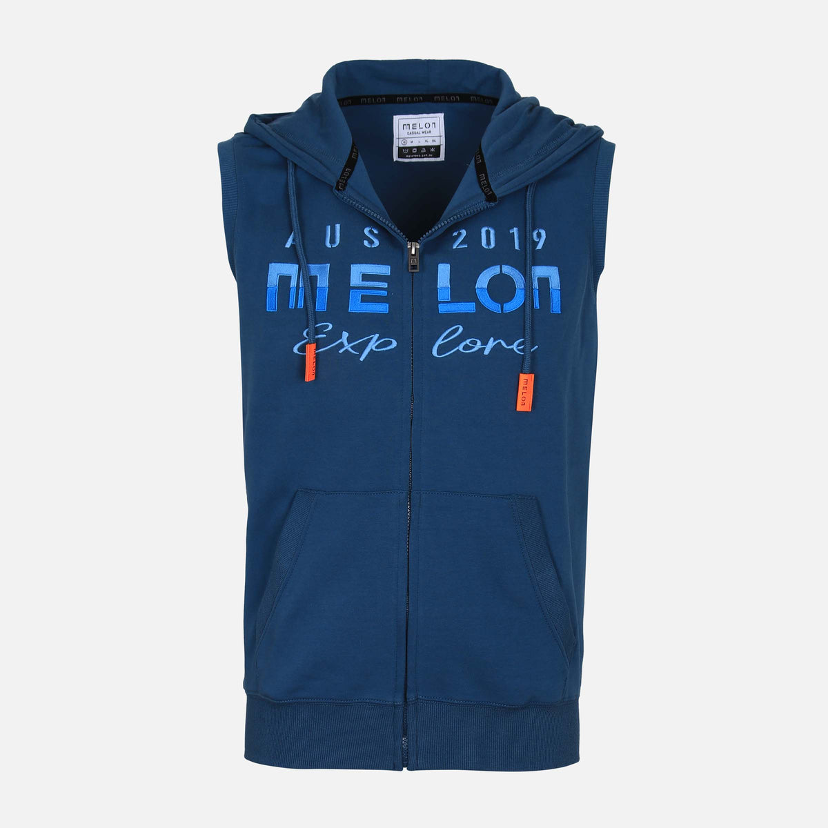 Melon Men Regular Fit Hooded Vest - Stylish Winter Outerwear with Hood ...