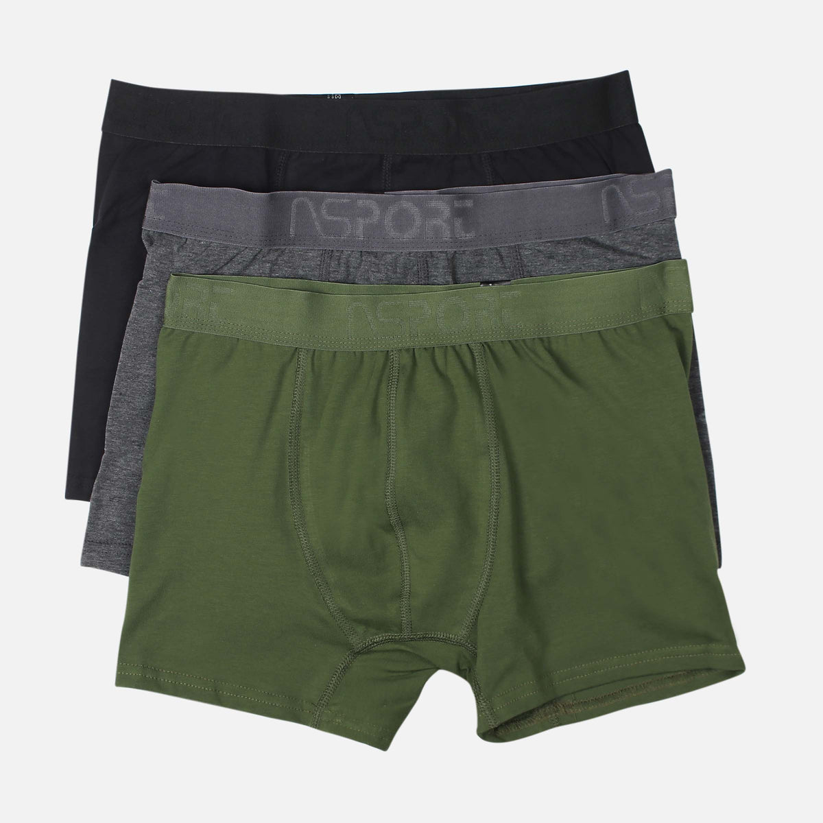 MEN BASIC BOXER 3 PIECES – Al Nasser