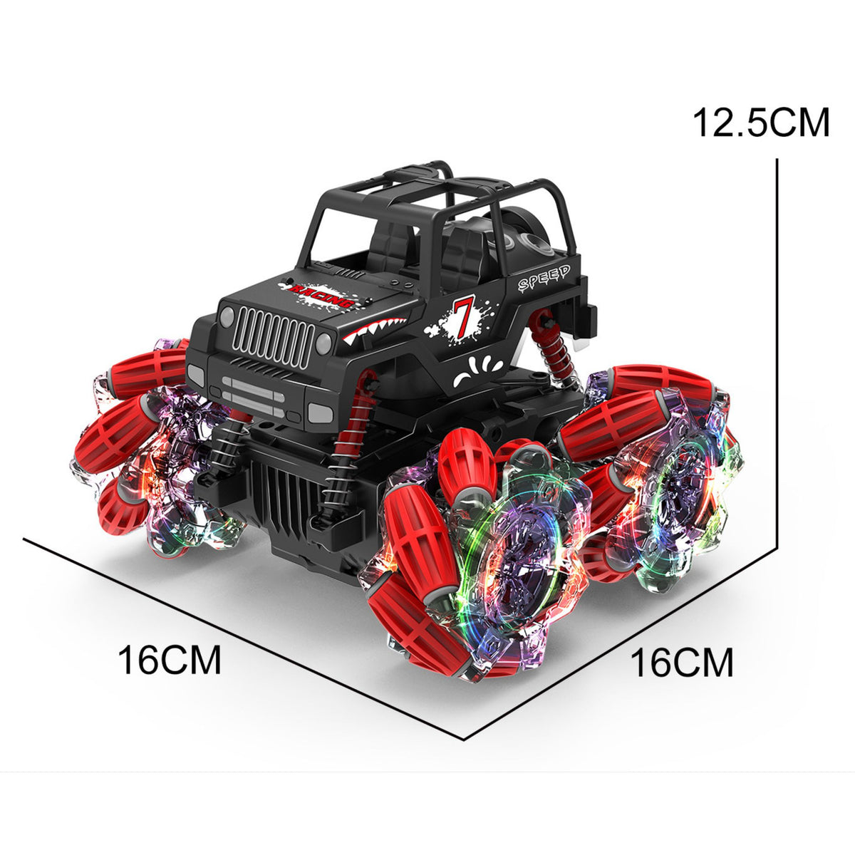 REMOTE CONTROL STUNT CAR SIDE WHEEL – Al Nasser