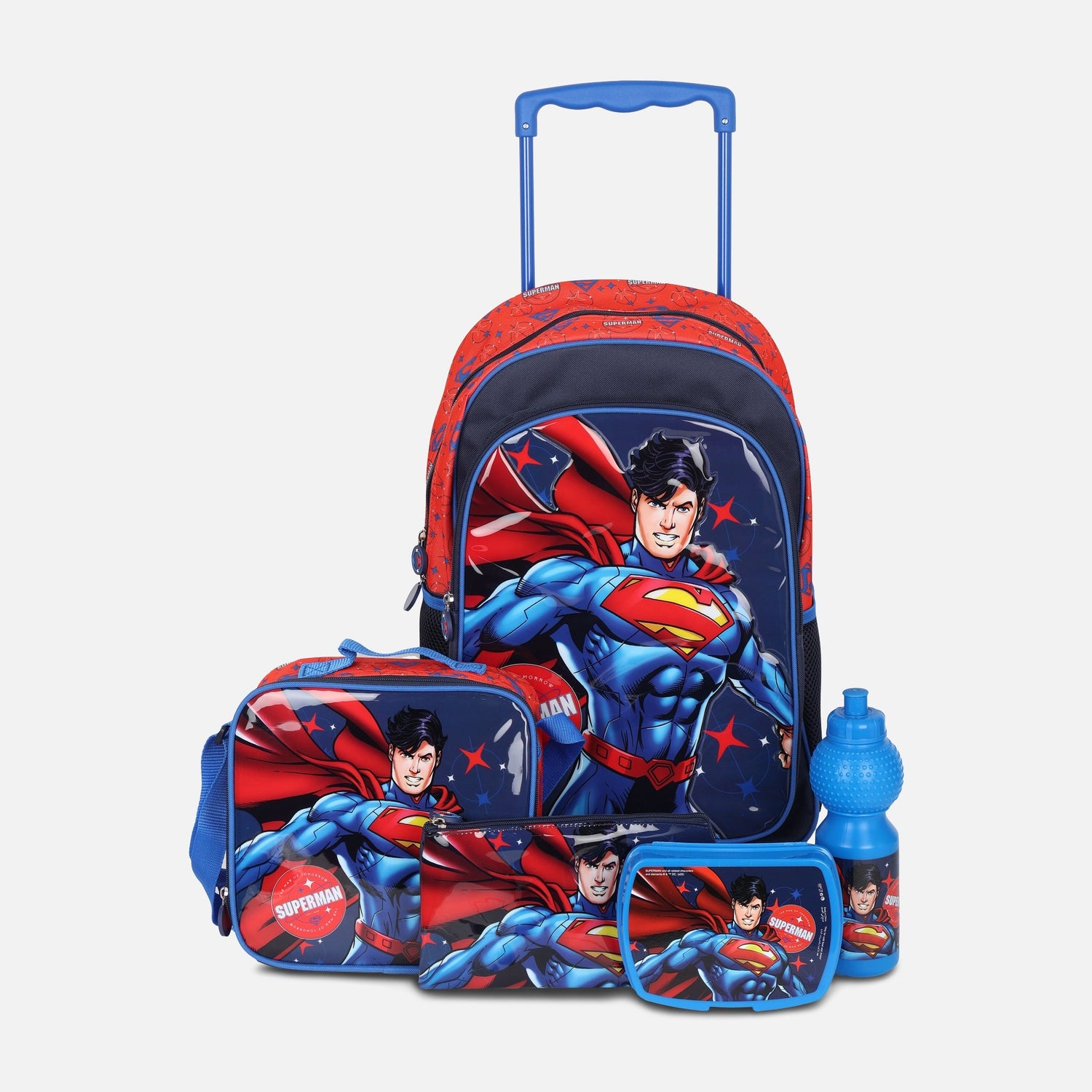 TROLLEY SCHOOL BAG 5IN1 (18 INCH) – Al Nasser