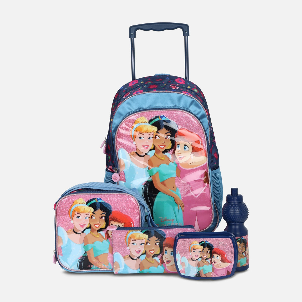 TROLLEY SCHOOL BAG 5IN1 (18 INCH) – Al Nasser