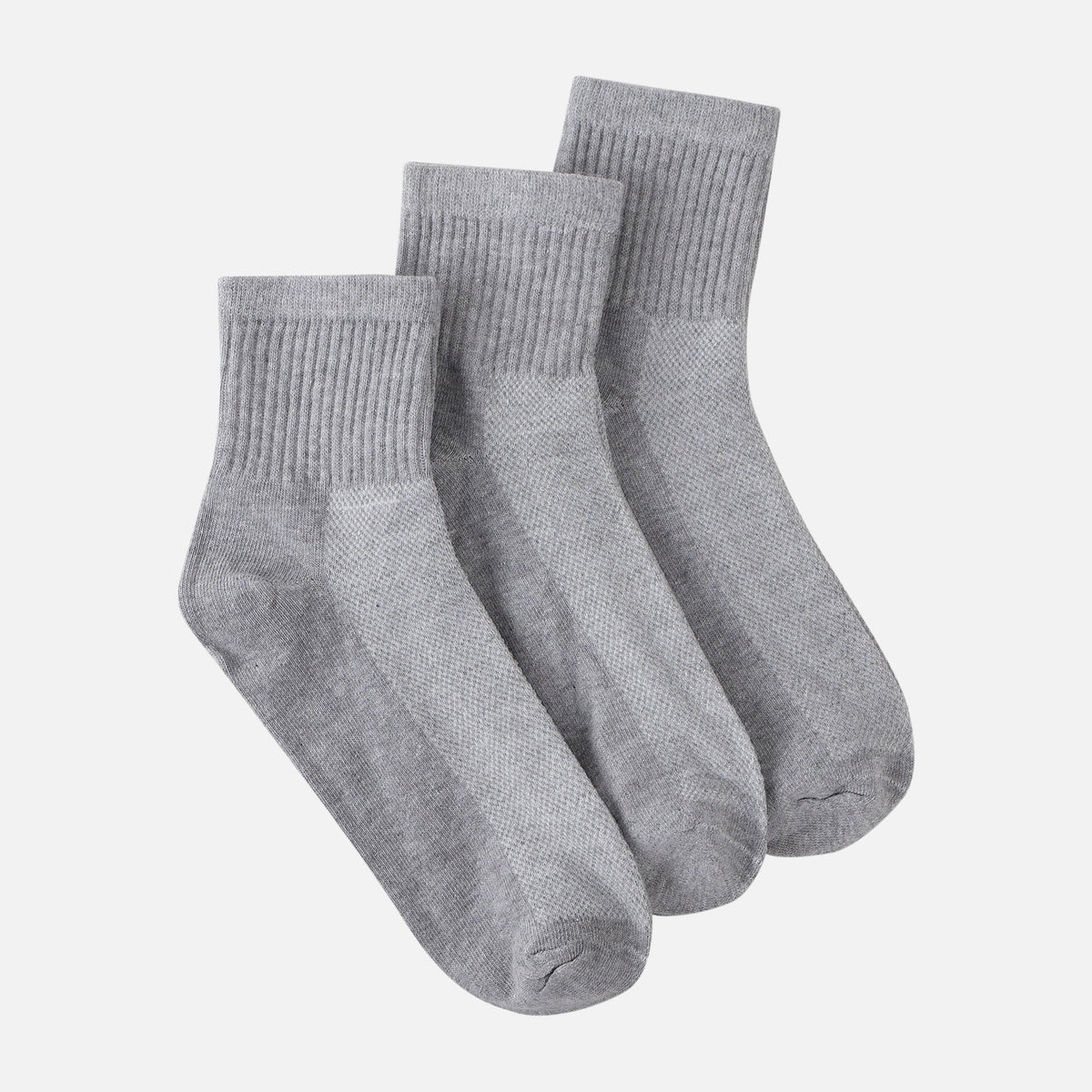 MEN QUARTER SPORTS SOCKS 3 PAIRS – Al Nasser