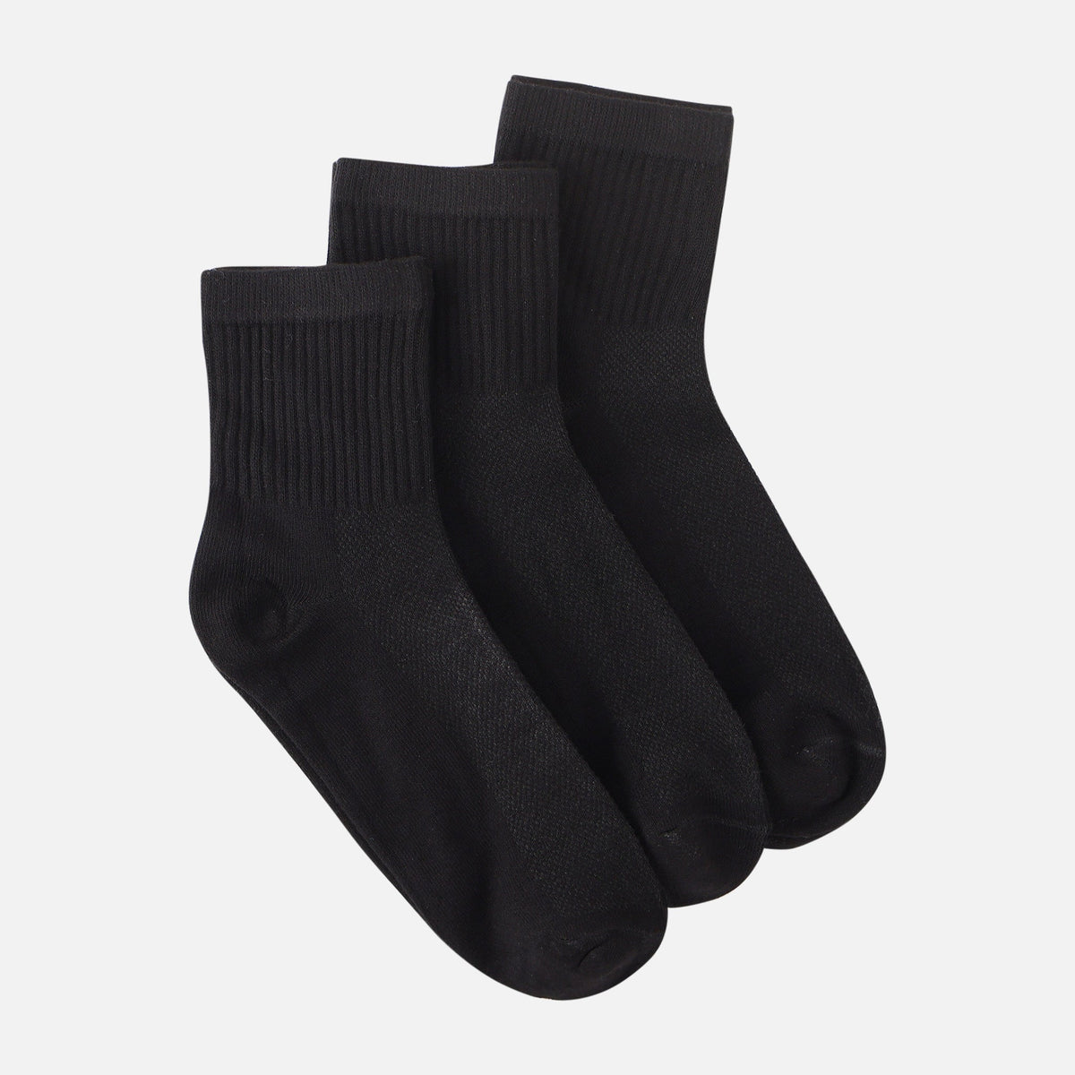 MEN QUARTER SPORTS SOCKS 3 PAIRS – Al Nasser