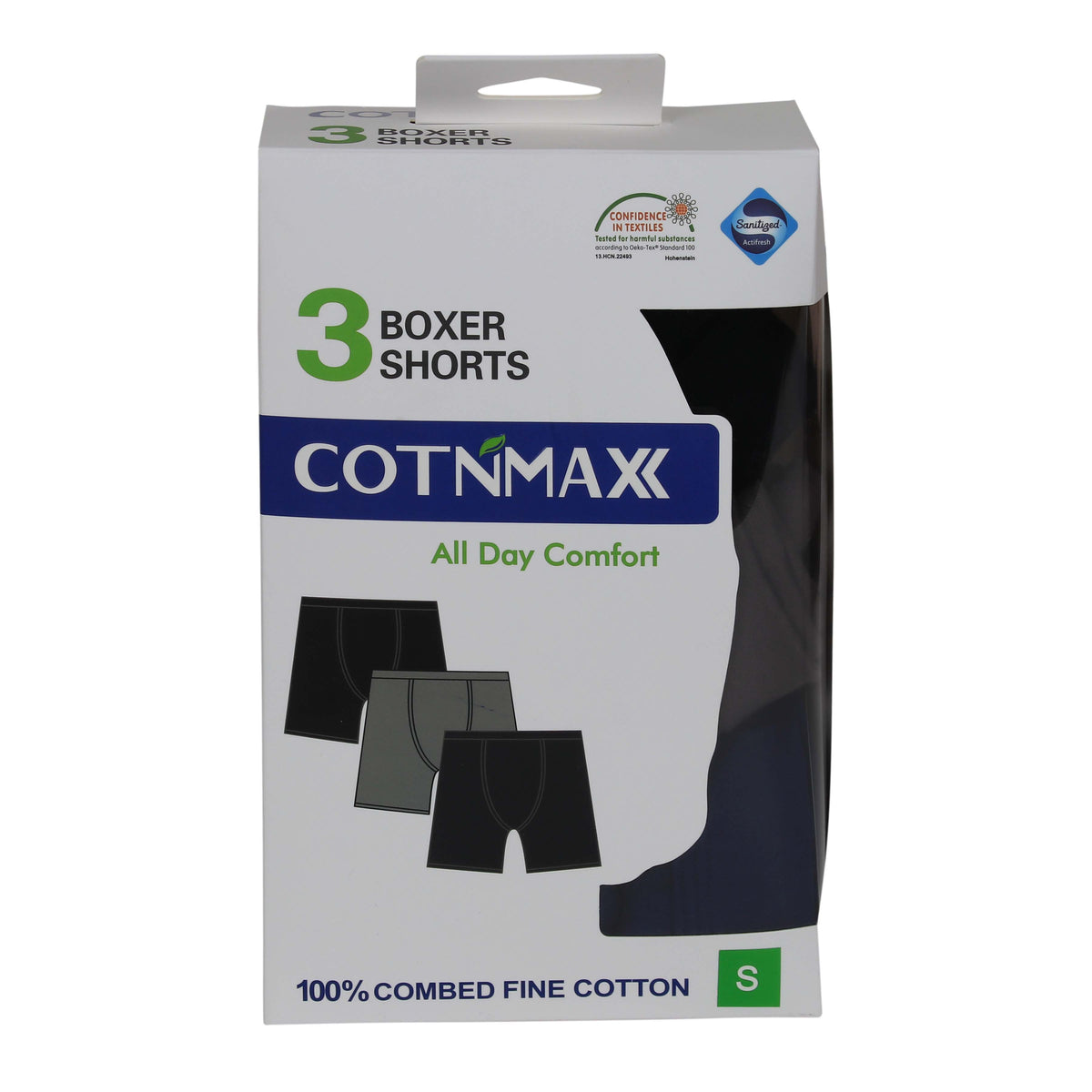 COTNMAX MEN BOXER 3 PIECES CTM-1208C – Al Nasser