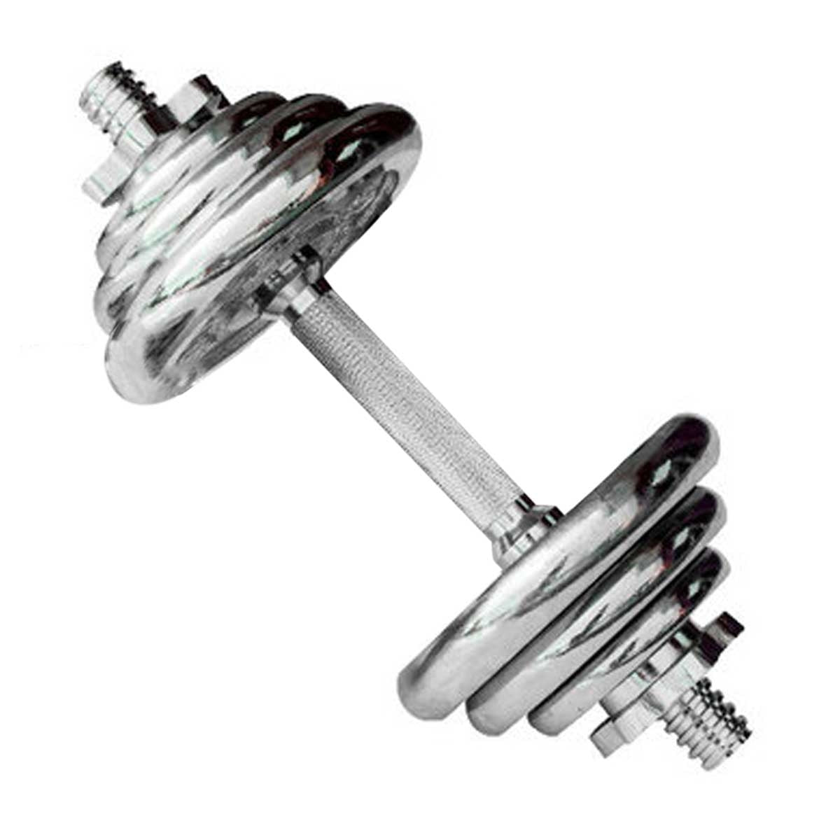 Power Fit Chrome Dumbbell 1 Pieces SET QJ-DS023 (20KG) – Al Nasser